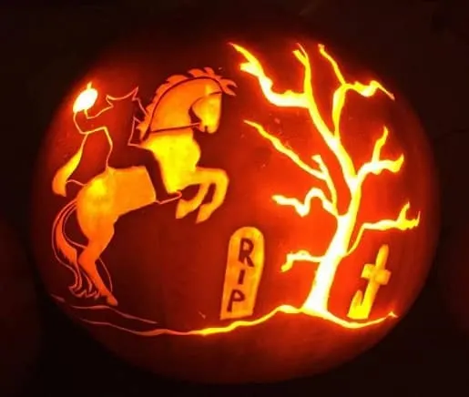 20 Amazing Horse Pumpkin Carving Ideas for a Spooky Halloween