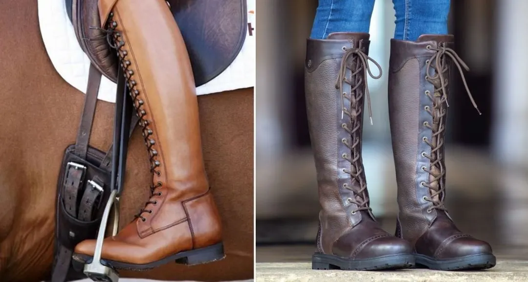 12 Best Lace-Up Horse Riding Boots for Men & Women
